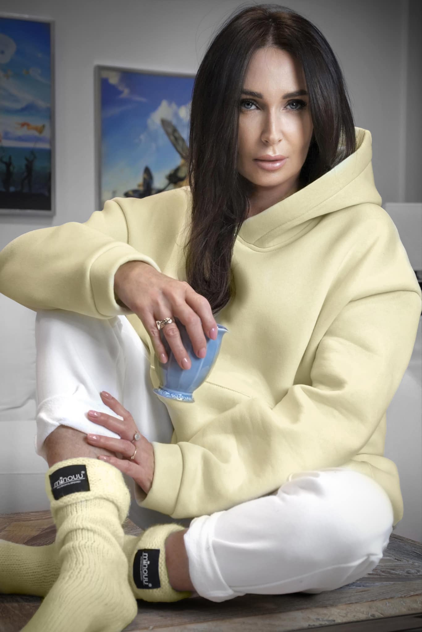 Modne bluzy damskie - rozpinane z kapturem, oversize, asymetryczne ...